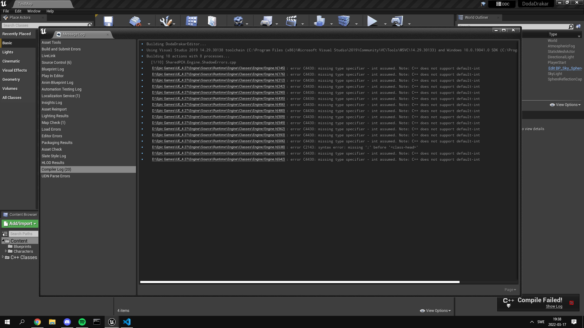 "Leaking" files in game folder? - Ask - GameDev.tv