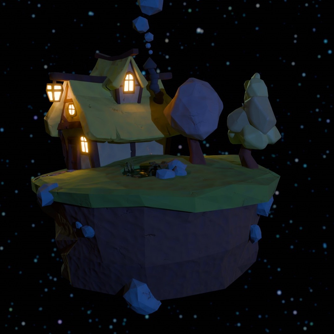 Low Poly Landscape - Final Render - Show - GameDev.tv