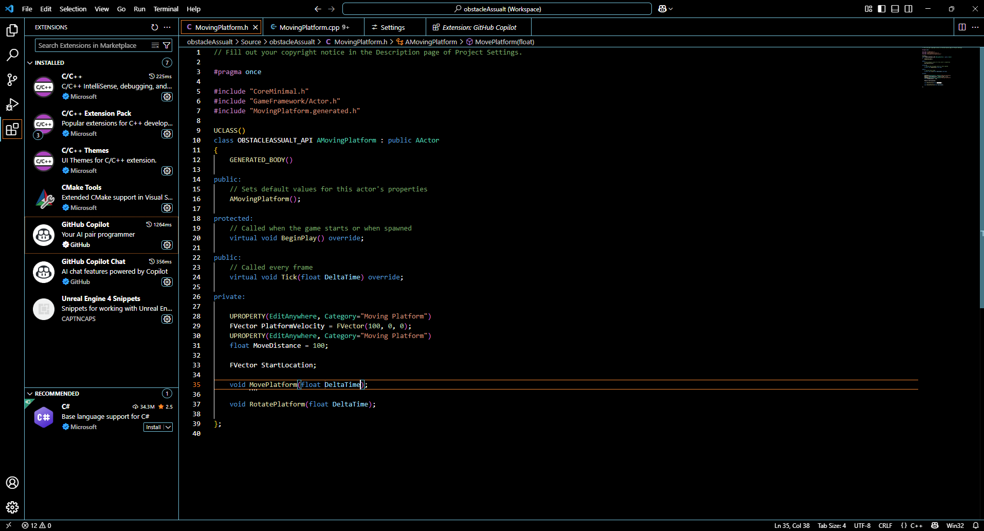 Build failed - Ask - GameDev.tv