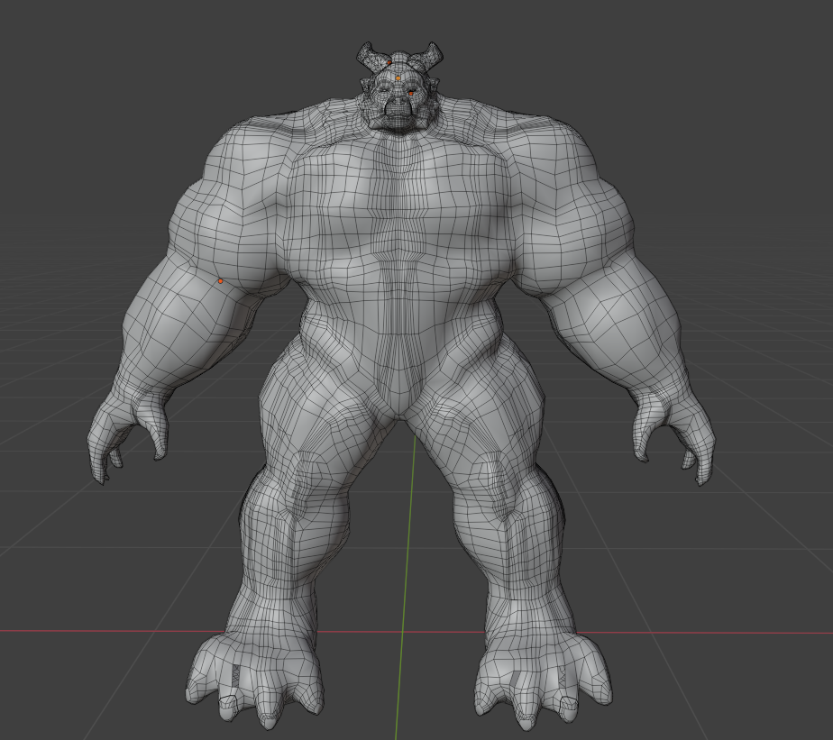 Yeti Retopology Finally Finished! - Show - GameDev.tv