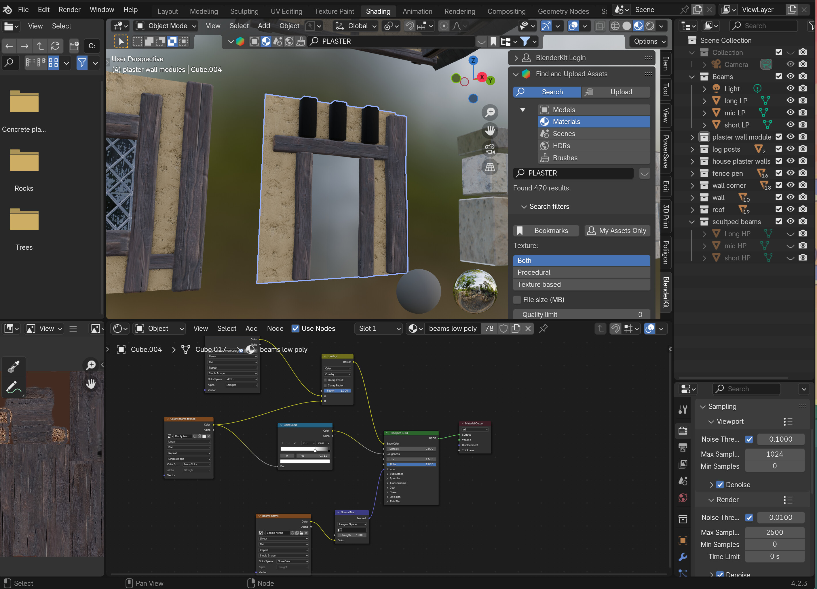 Textures disappearing when joining objects blender - Ask - GameDev.tv
