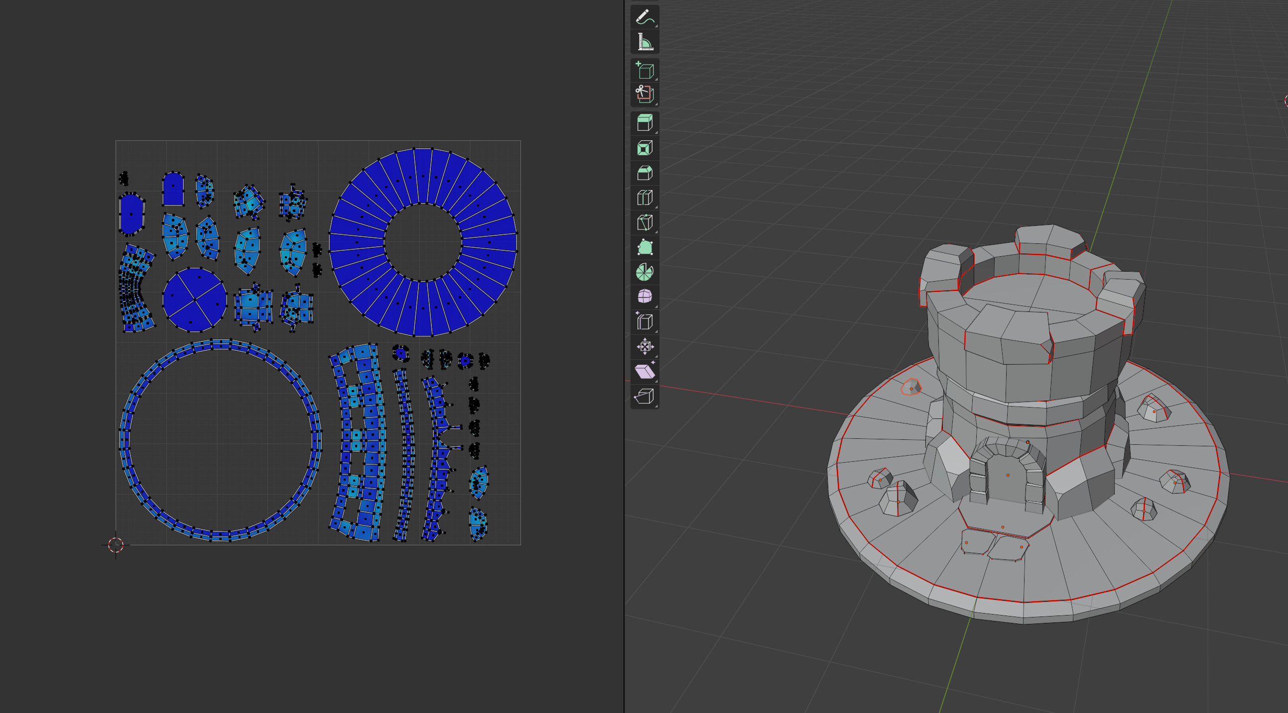 Texture Painting Course - Unwraps - Show - GameDev.tv