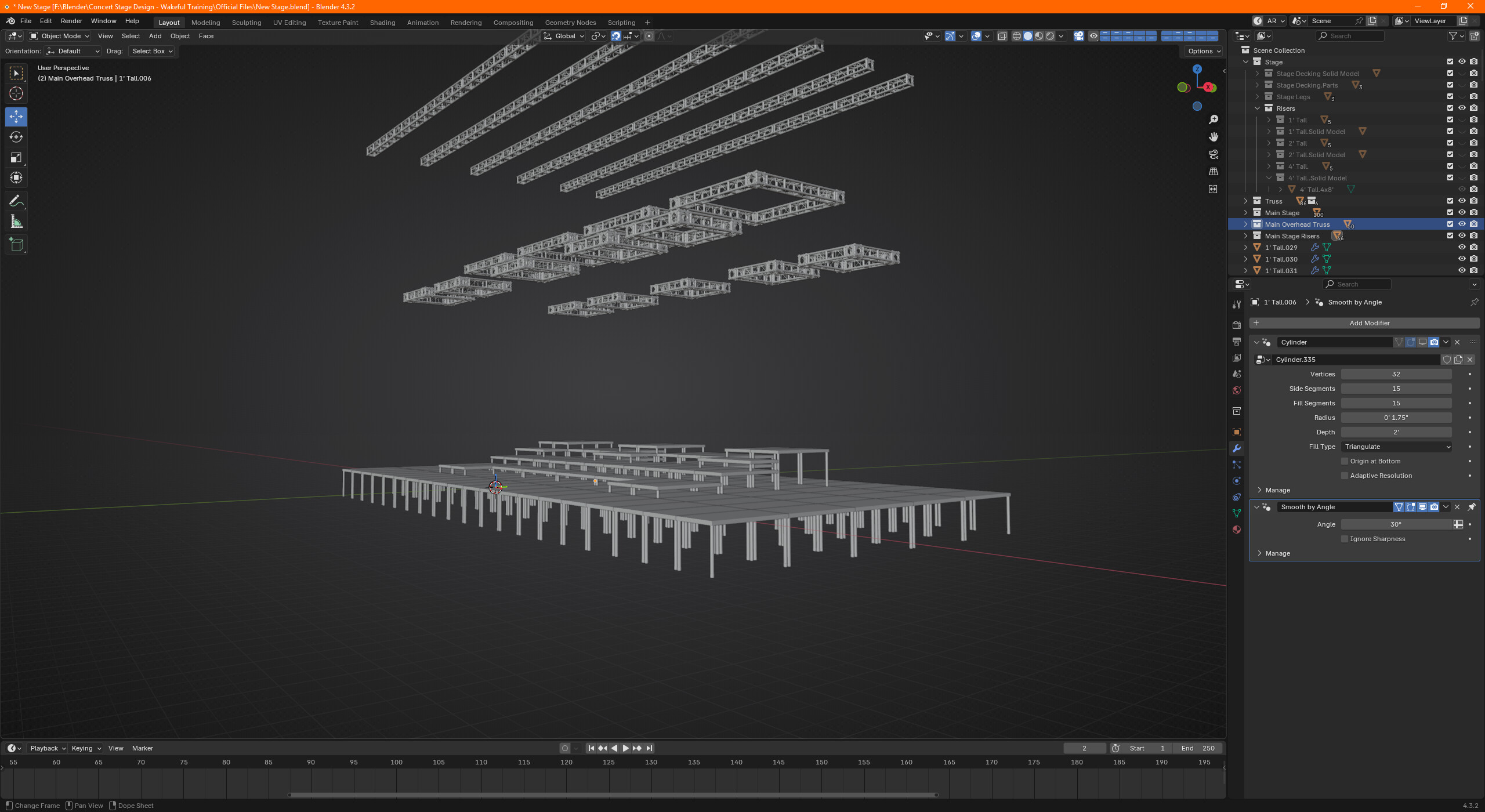 🎤 LOTS_OF_PYRO – Building a Concert From Scratch in 3D - Show - GameDev.tv