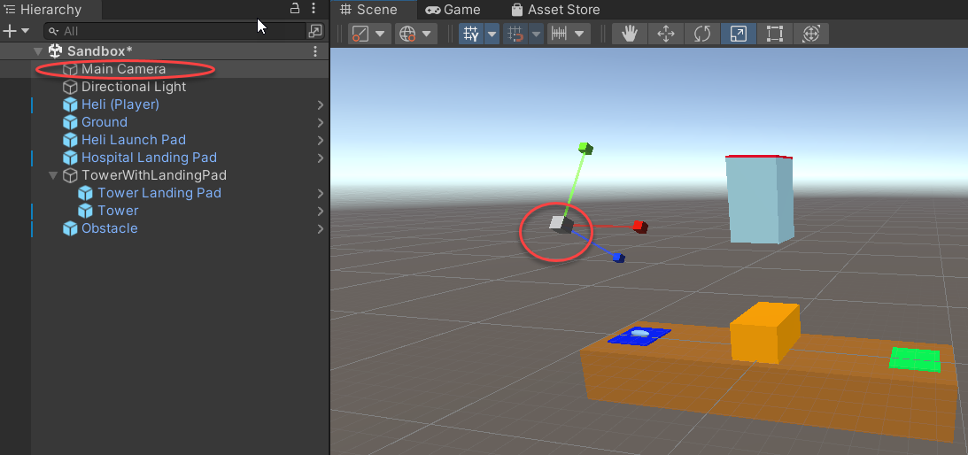 Main Camera Symbol - Ask - GameDev.tv
