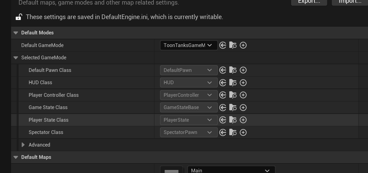 Default pawn not working - Ask - GameDev.tv