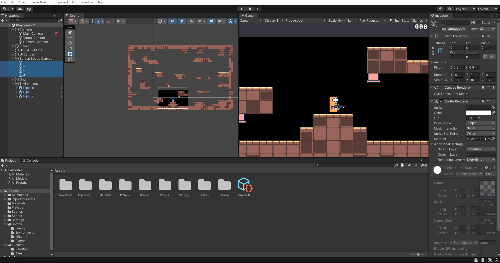 Issue with Layers sorting layers issue - Ask - GameDev.tv