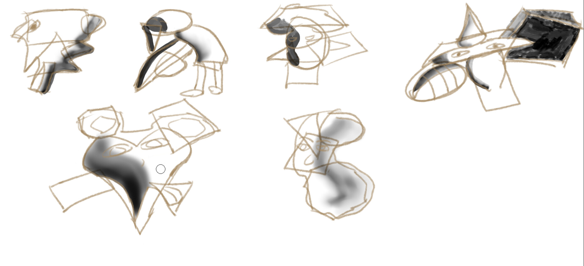 6 monsters drawn in krita 😆 - Show - GameDev.tv