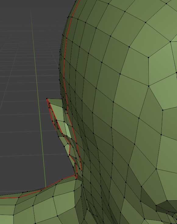 Blender Character Creator - multi res modifier artifacts help - Ask ...