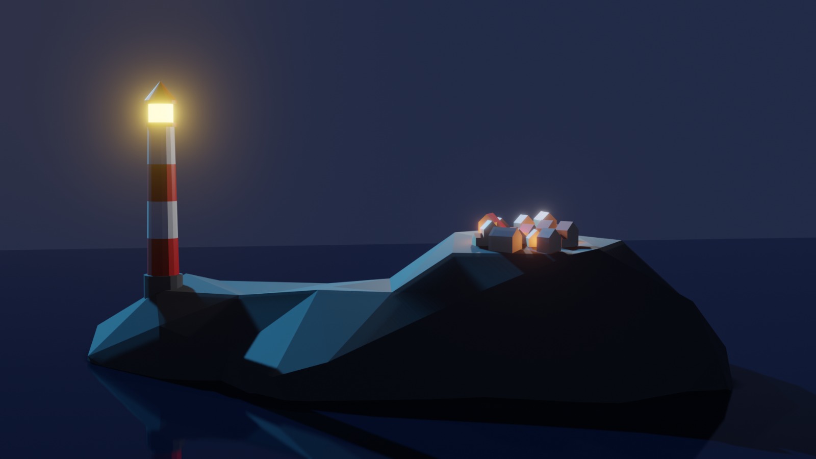 Module 1 - lighthouse final render - Show - GameDev.tv