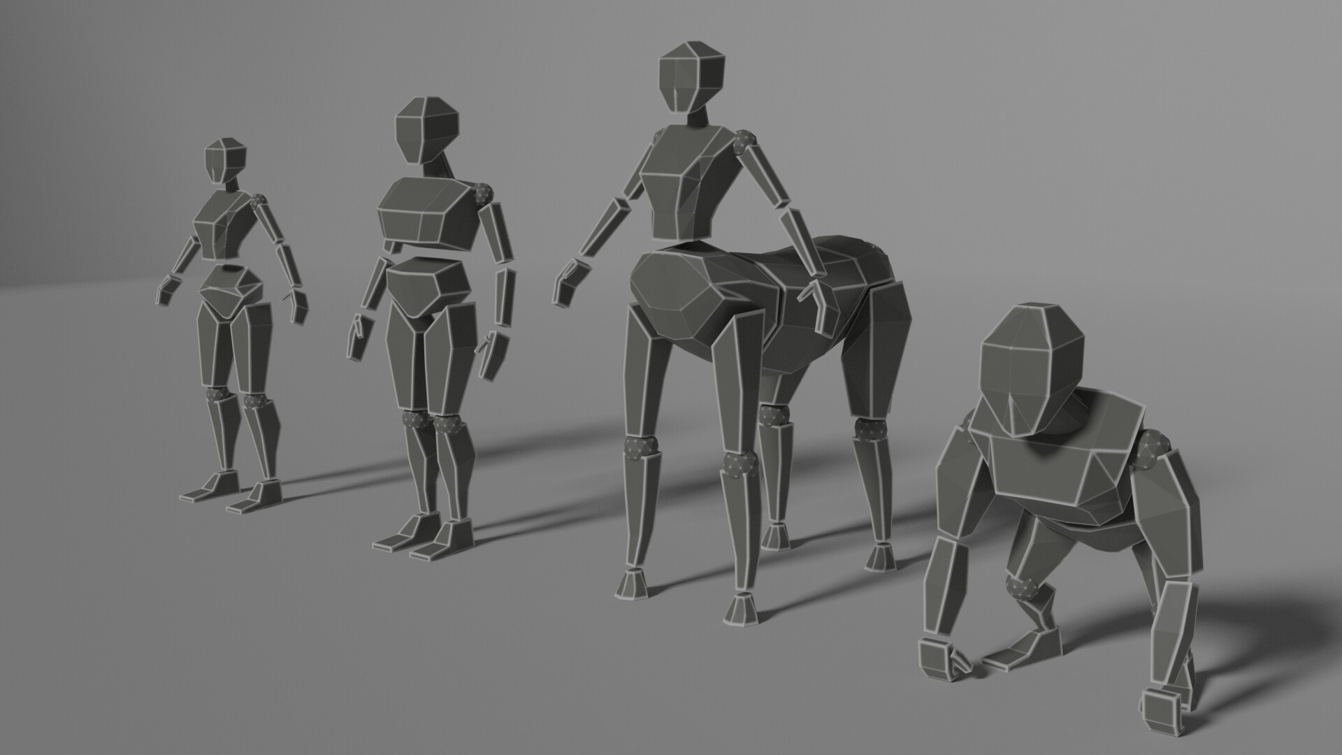 My Lo Poly characters - Show - GameDev.tv