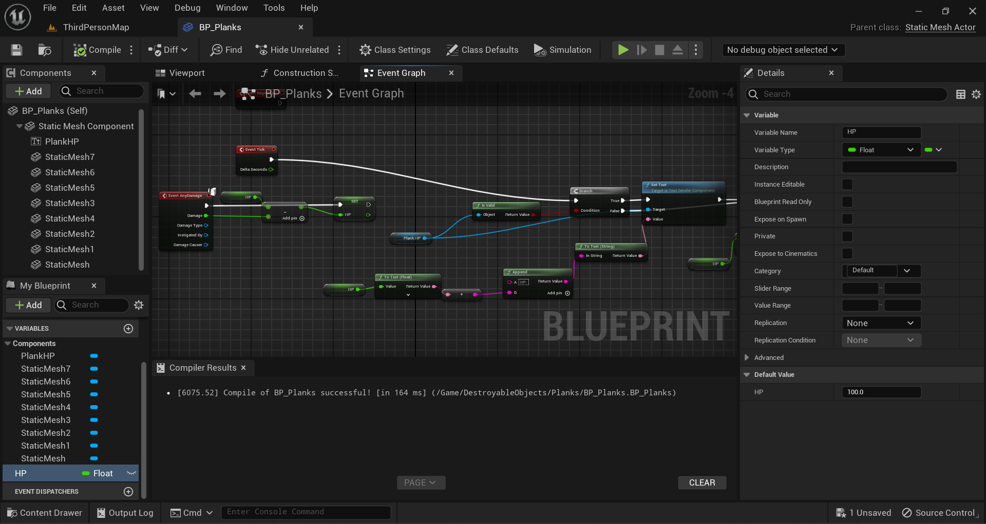Text not working as expected - Ask - GameDev.tv