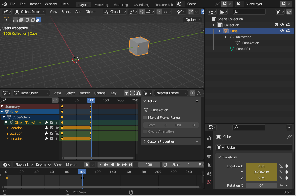How to animate Object Data Properties? - Ask - GameDev.tv
