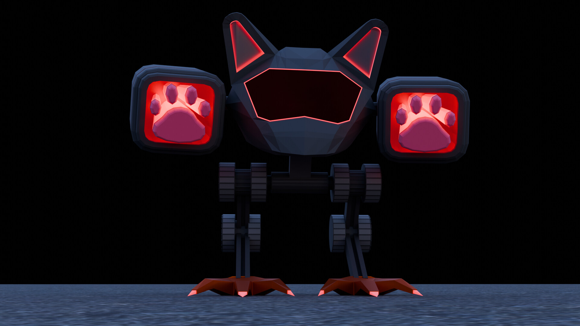 Blender Character Creator Cat Mech - Show - GameDev.tv