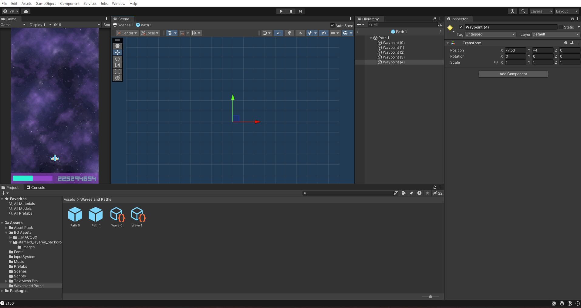 Paths are not visible on the Scene - Ask - GameDev.tv