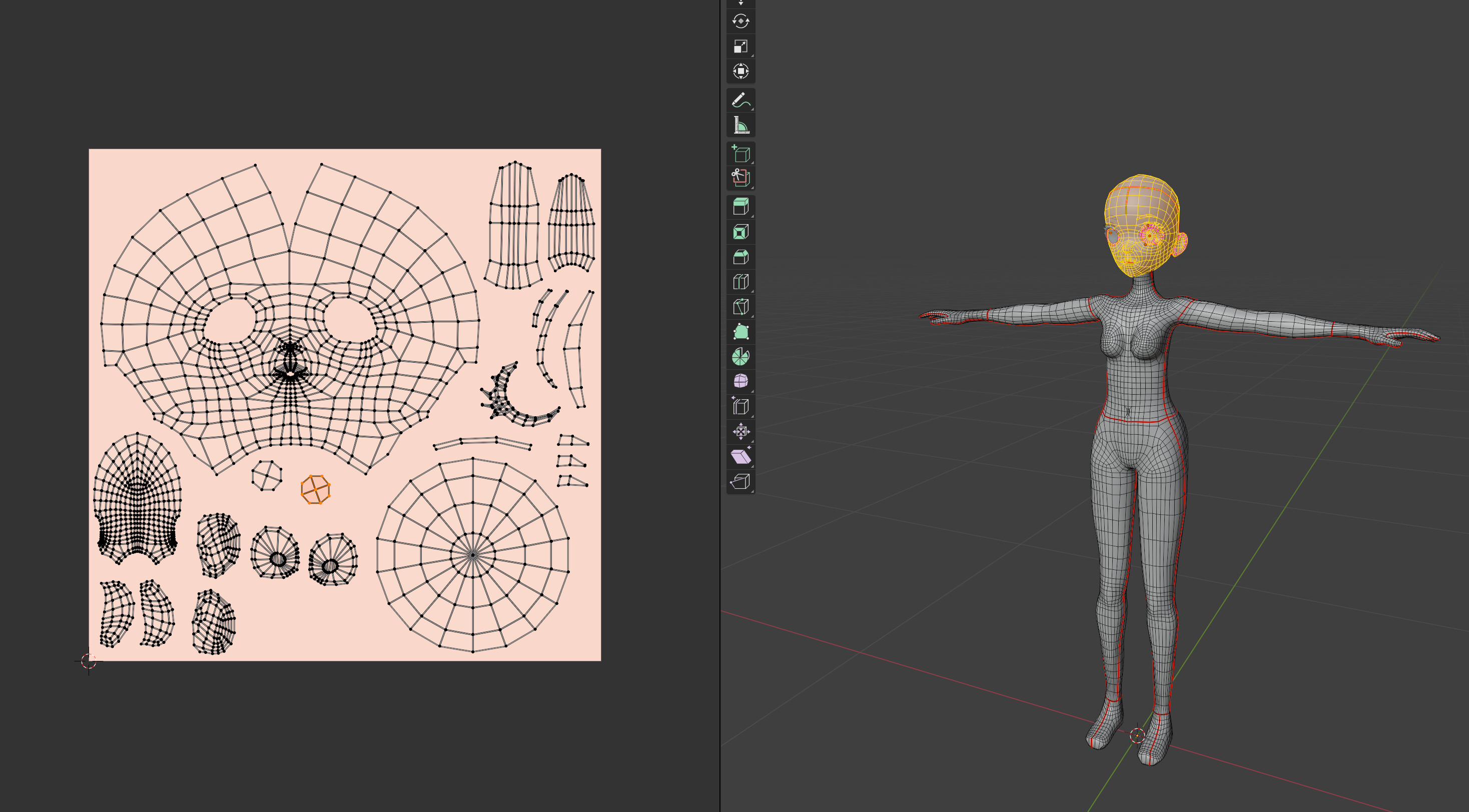 Texture Painting Course - Unwraps - Show - GameDev.tv