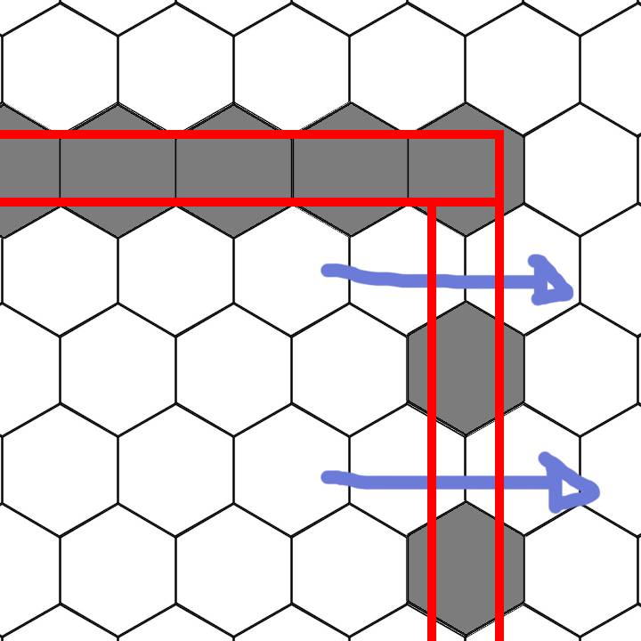 Obstacle detection doesn't work well with square rooms and hex grid - Ask - GameDev.tv