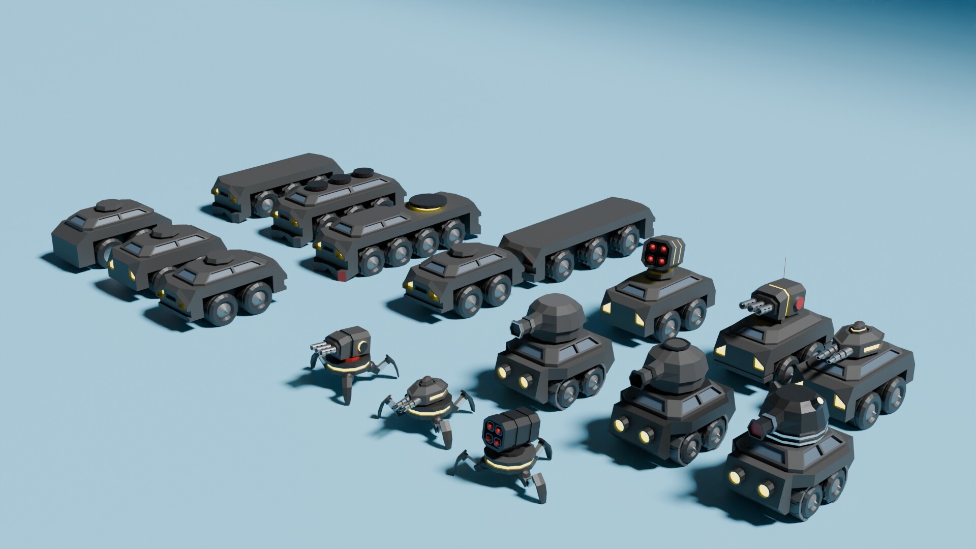 Vehicles, tanks and tripods - Show - GameDev.tv