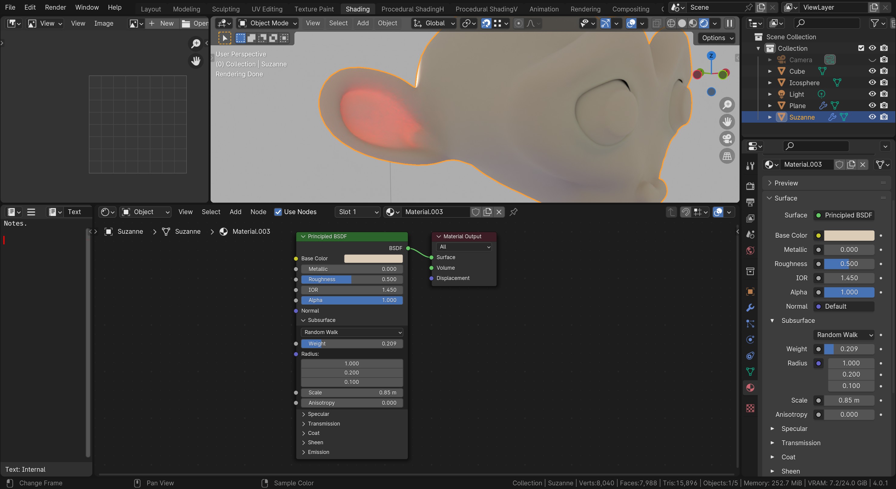 Confused about new BSDF - Ask - GameDev.tv