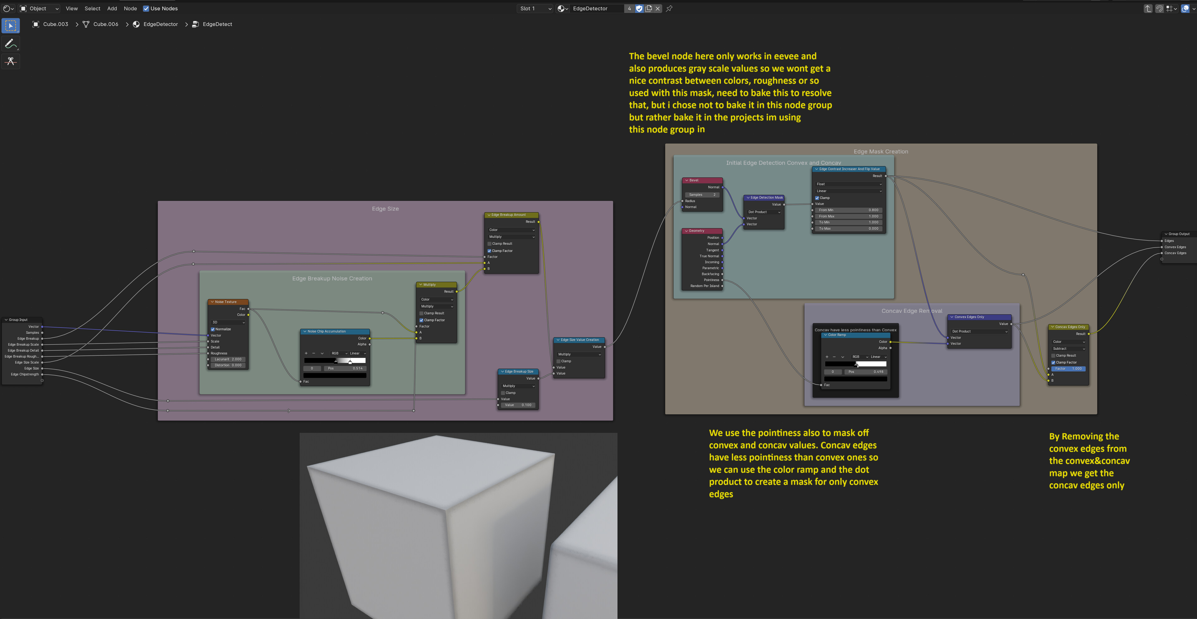 My adapted edge detection - Show - GameDev.tv