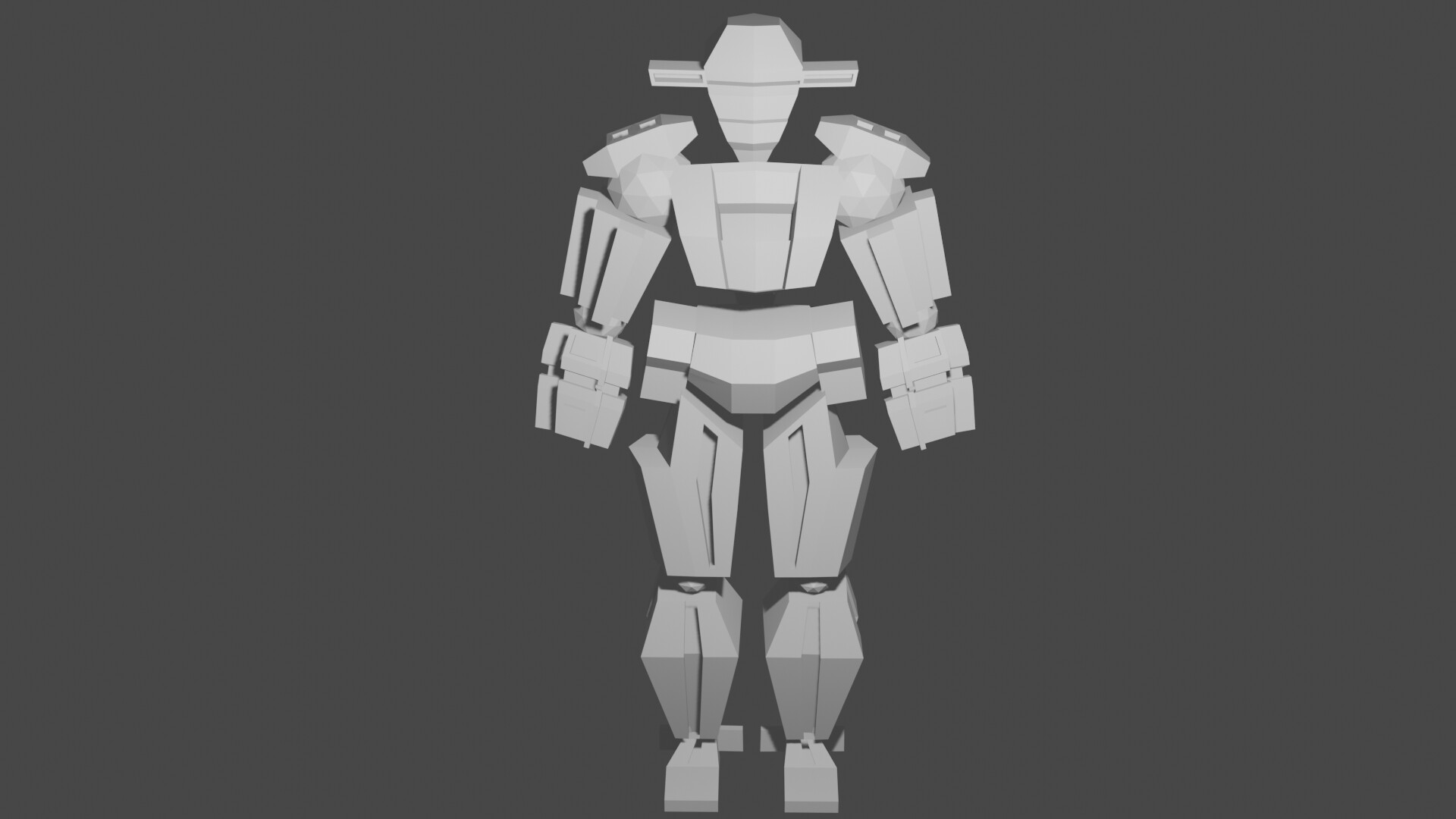 My attempt at modeling a Cyborg - Show - GameDev.tv