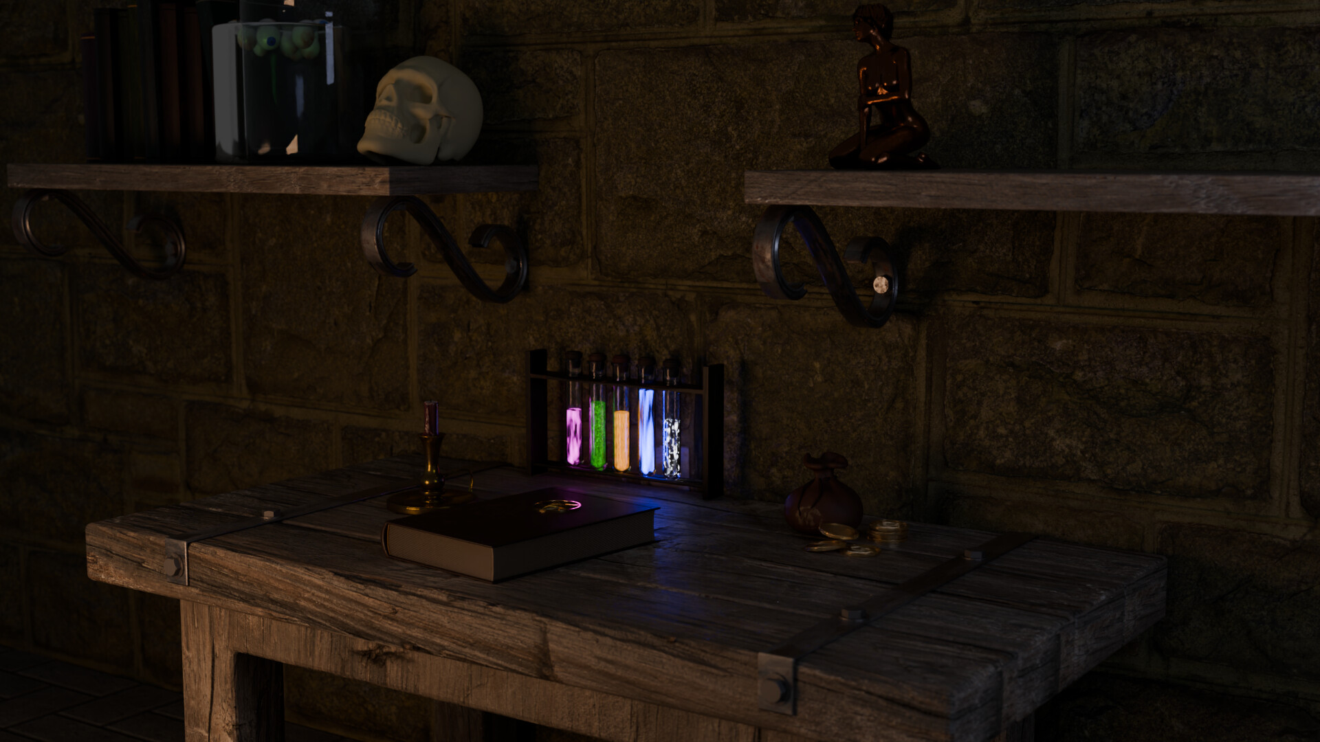 Warlocks Room - WIP - Show - GameDev.tv