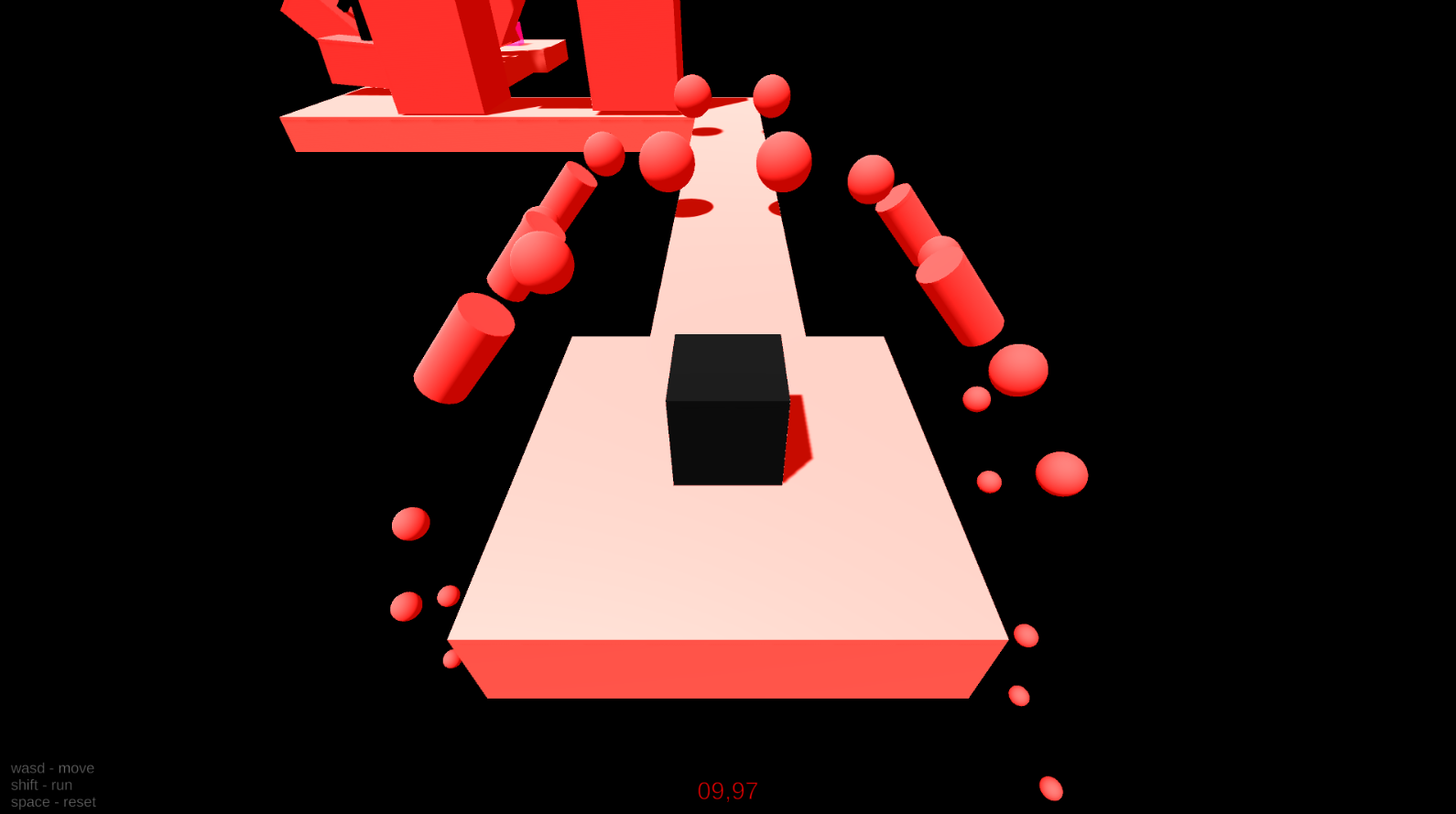 Default Cube Rush - Obstacle Course - Show - GameDev.tv