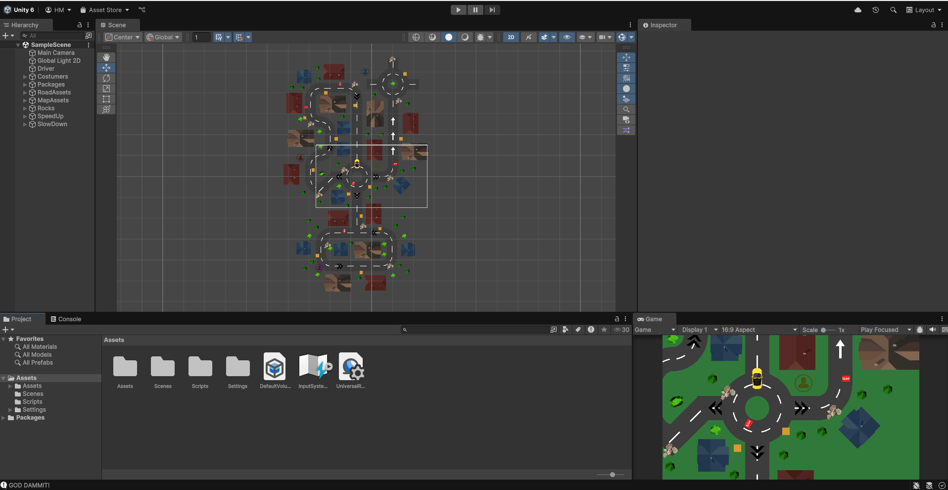 My driving game wich was very fun to make! - Talk - GameDev.tv