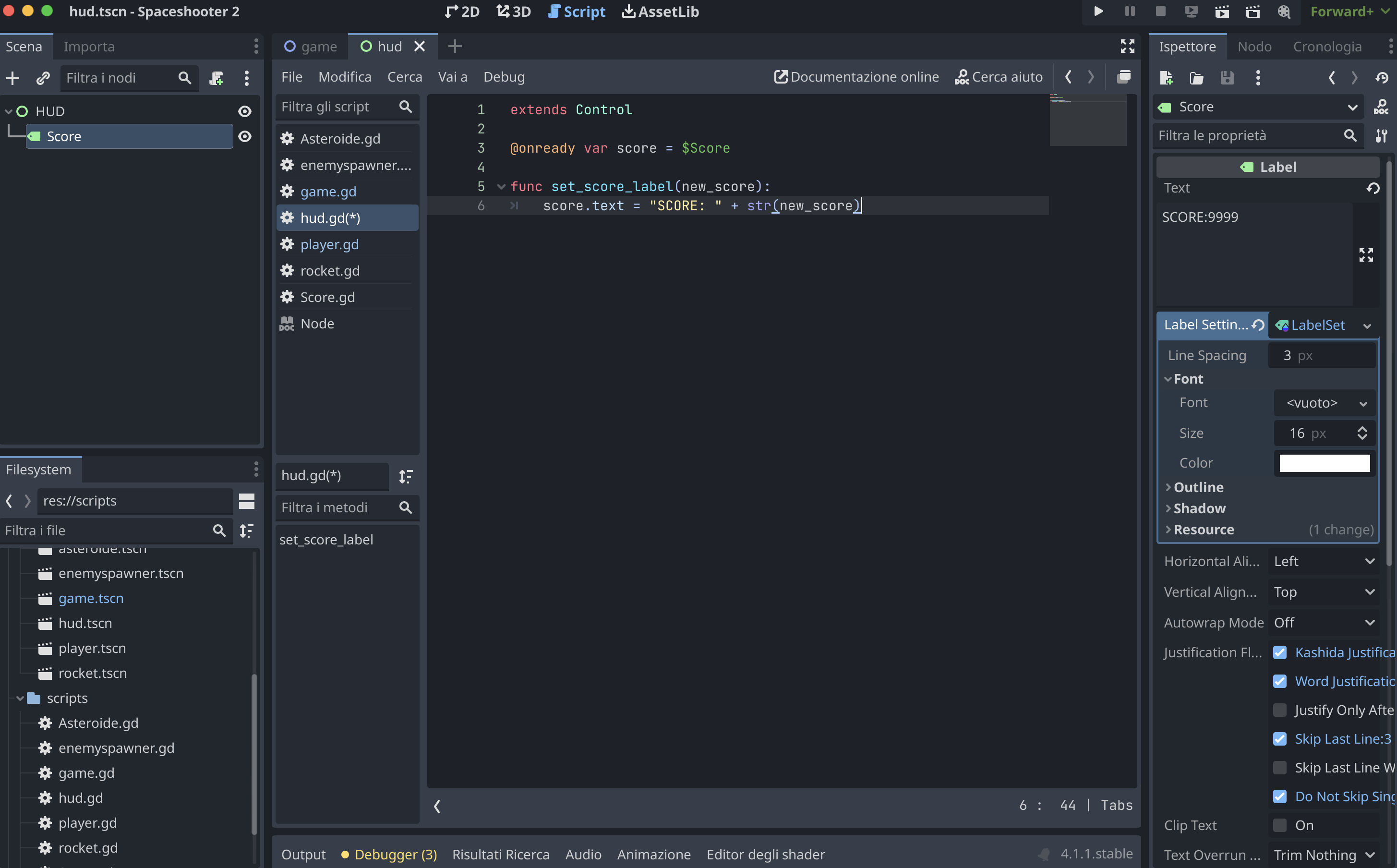 Complete Godot 4 Game Developer 2D Online Course - Error in the code ...