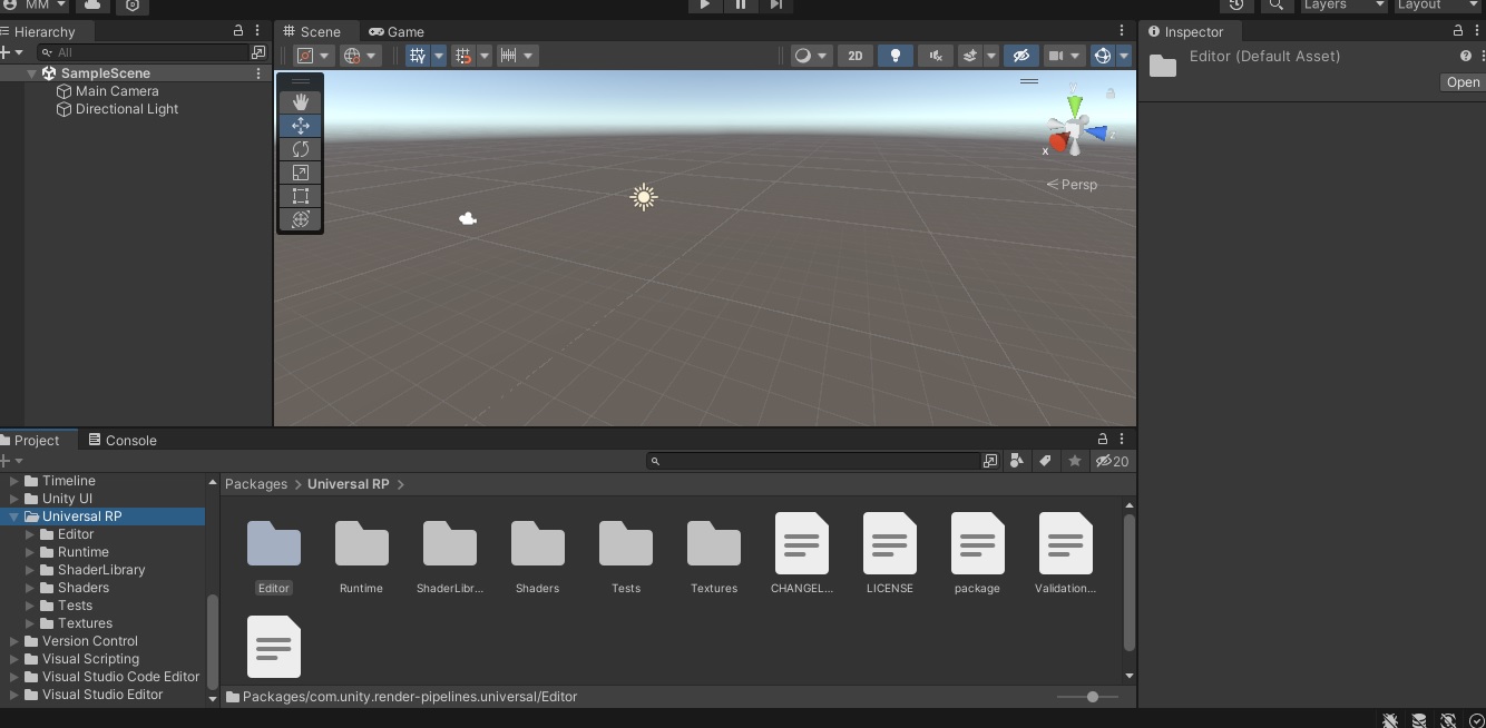 URP problem - Ask - GameDev.tv