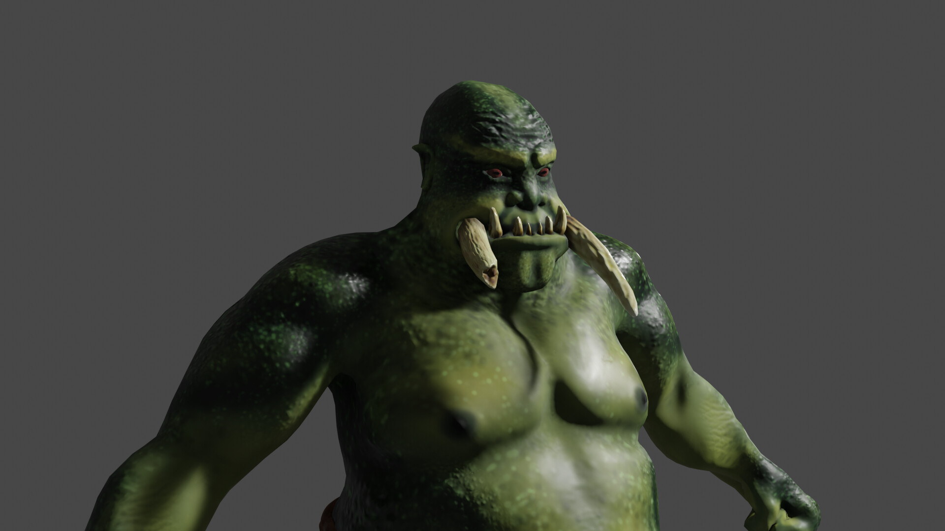 Completed Swamp Ogre texture - Show - GameDev.tv