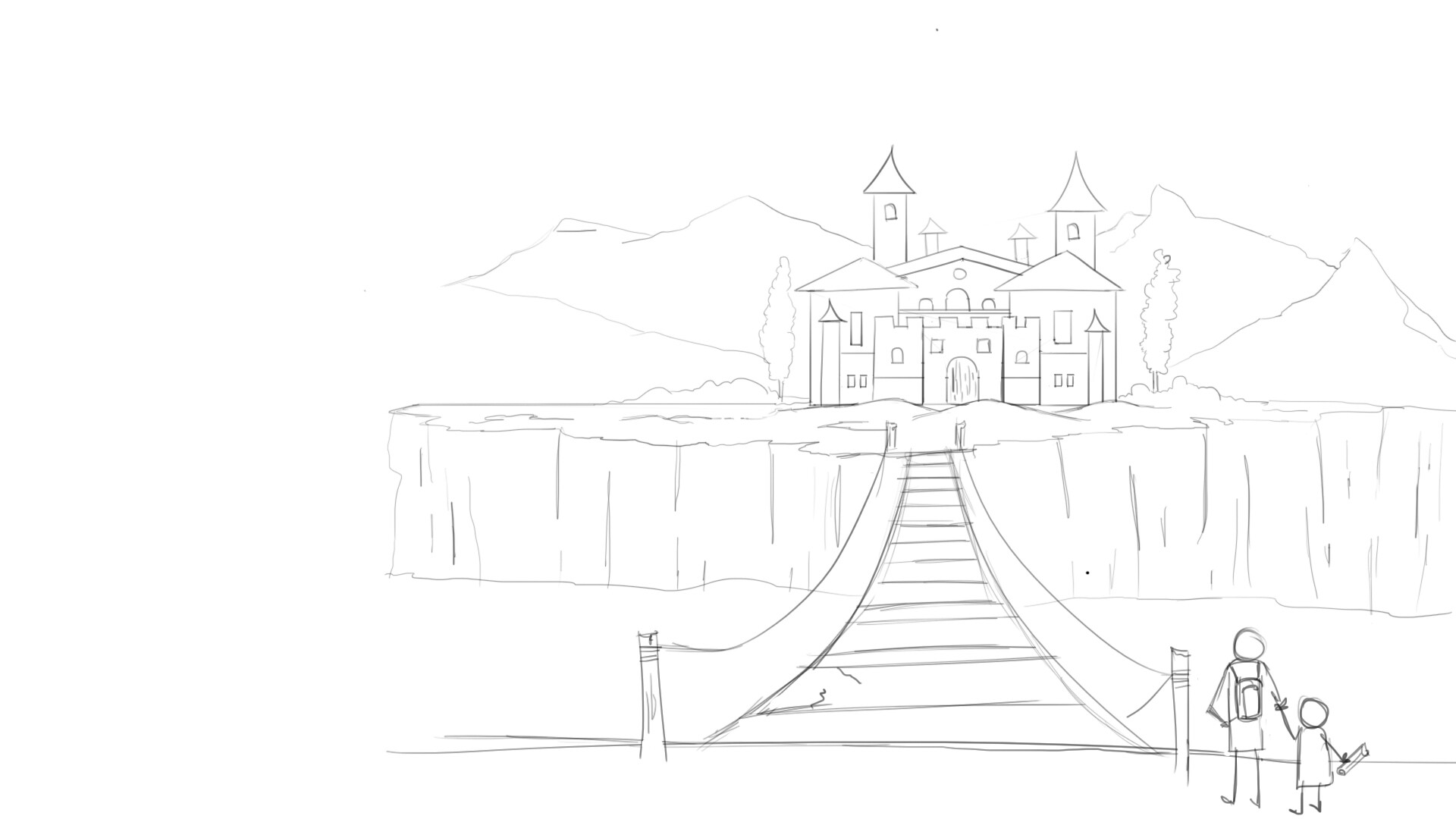 Castle Sketch fine detail - Show - GameDev.tv
