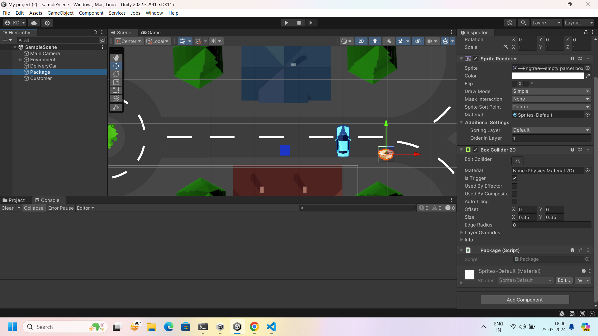 Trigger not working, nothing gets printed on console - Talk - GameDev.tv