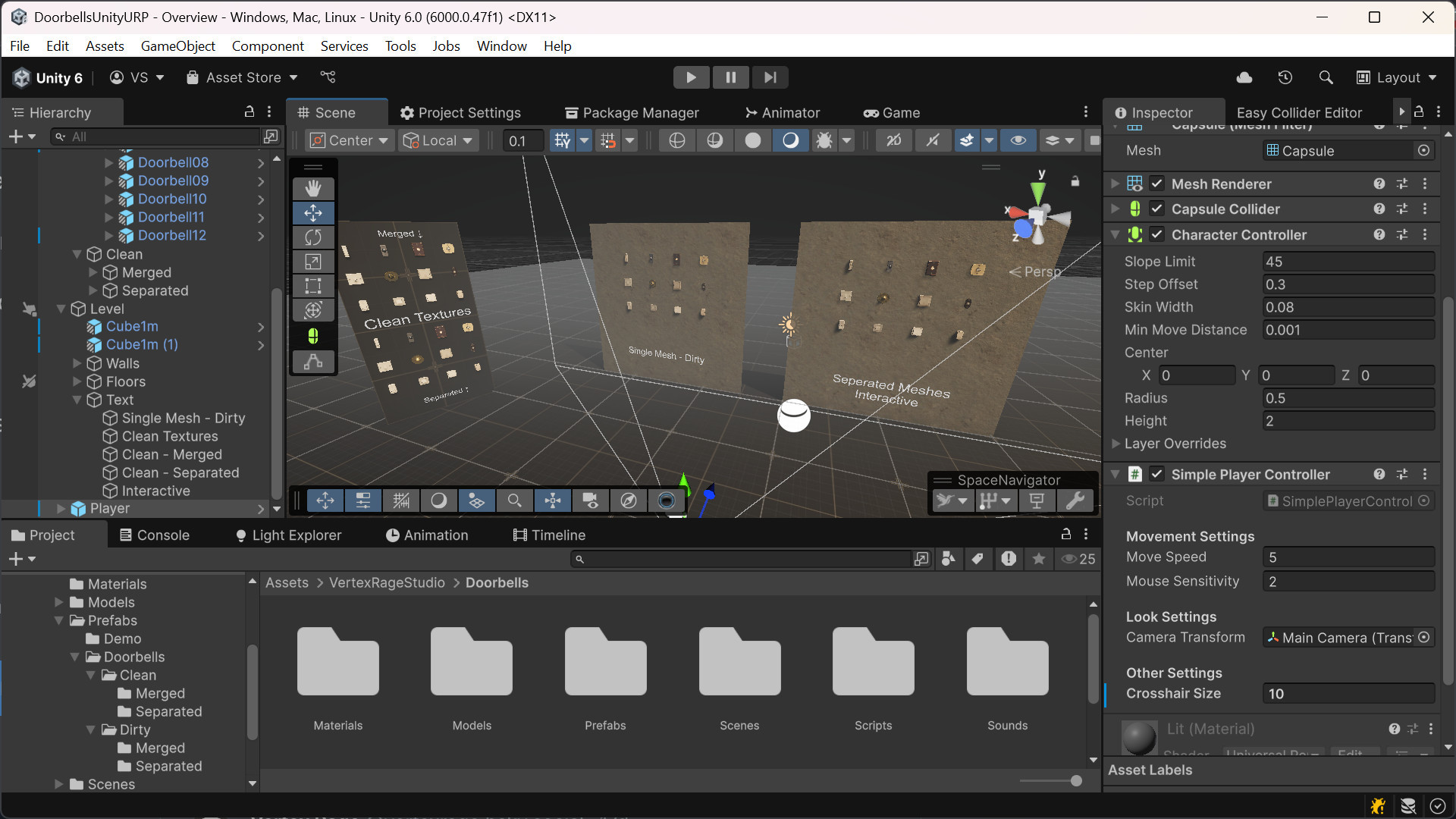 Doorbells Asset Pack – High-Quality Interactive Door bells - Show - GameDev.tv