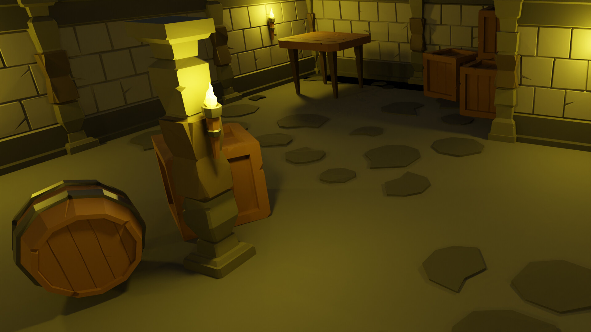 My modular dungeon result! - Show - GameDev.tv