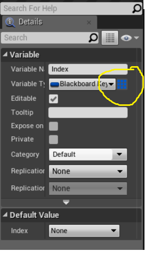 Can't connect the Index Variable to Get Blackboard Value as Int - Talk - GameDev.tv