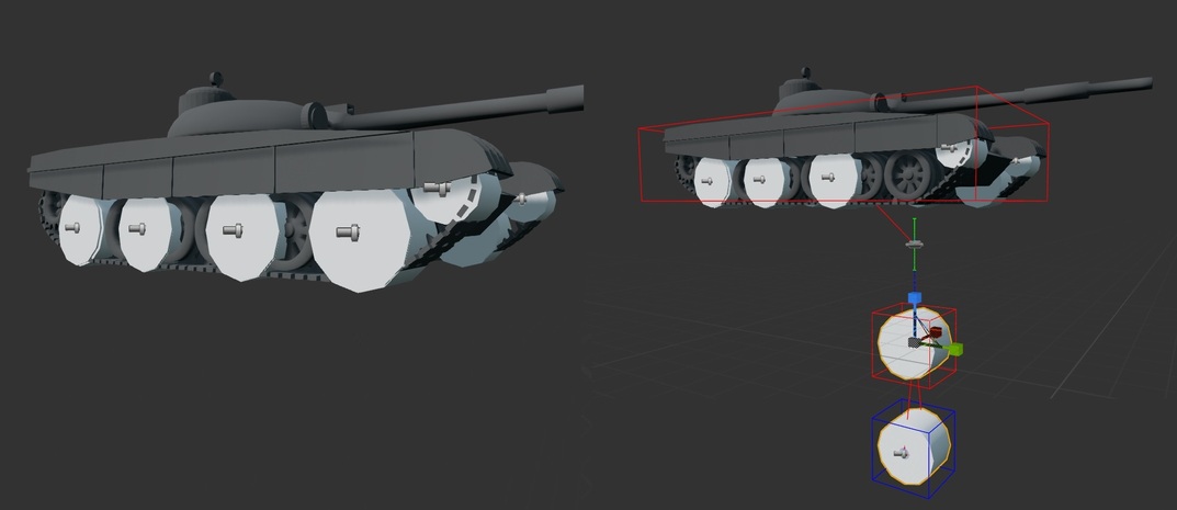 Building a suspension for the Tank - Show - GameDev.tv