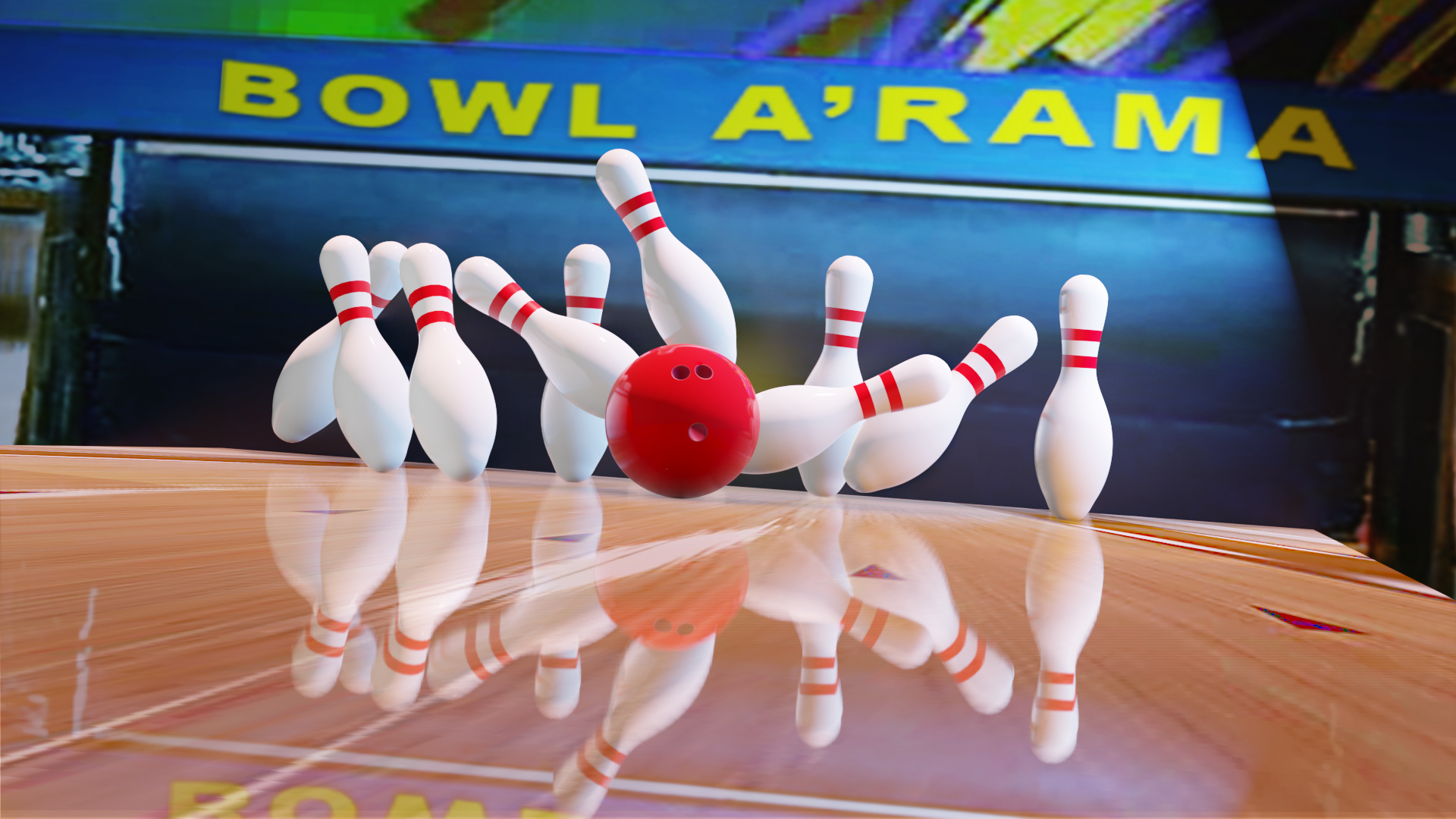 Smash - bowling alley - final render - Show - GameDev.tv