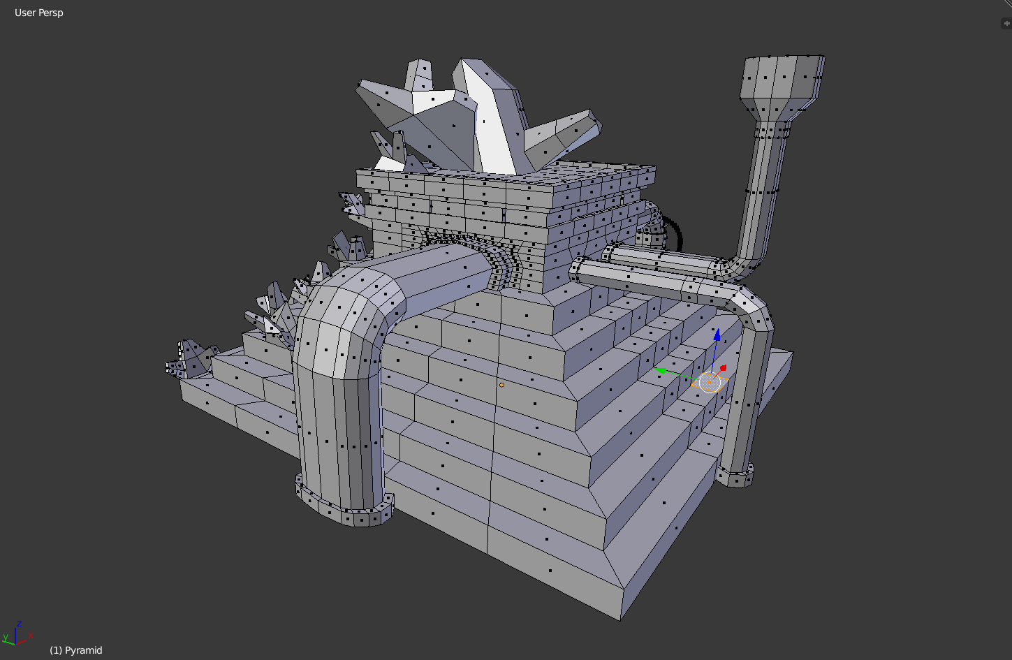 Steampunk-ish pyramid - Talk - GameDev.tv