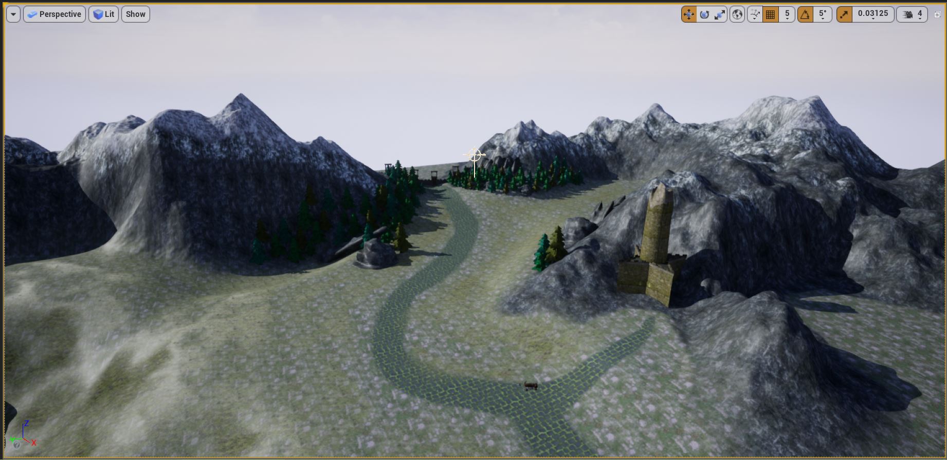 Battle Siege Royale | Texture and Normal Map painted Landscape - Show ...