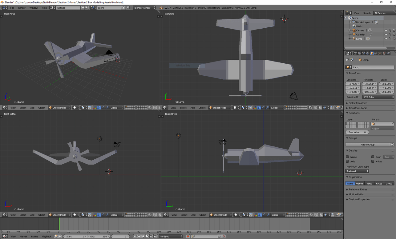 Section 2 lecture 25, Challenge Plane - Talk - GameDev.tv
