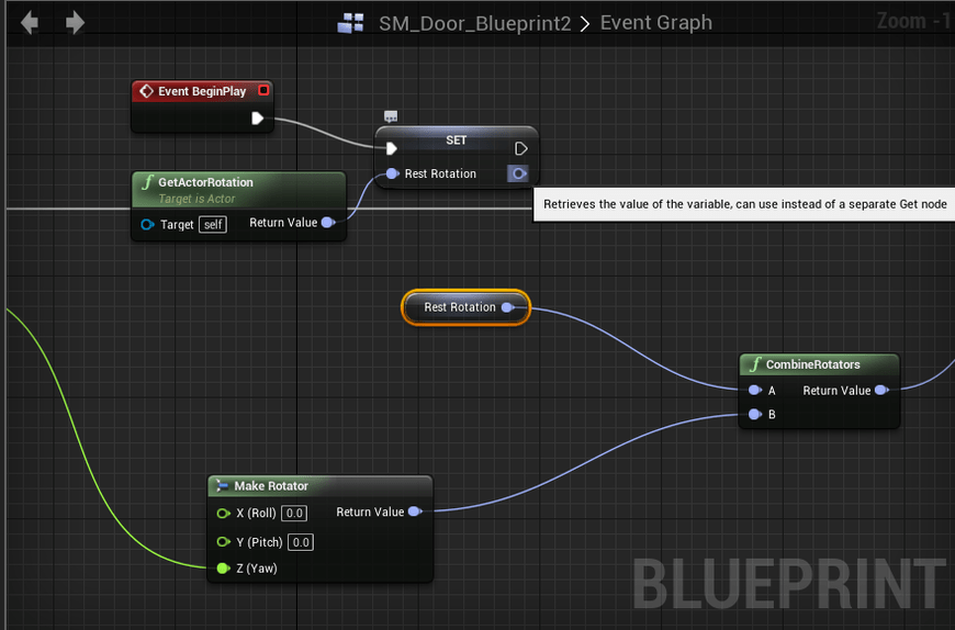 Set\Get initial rotation - Ask - GameDev.tv