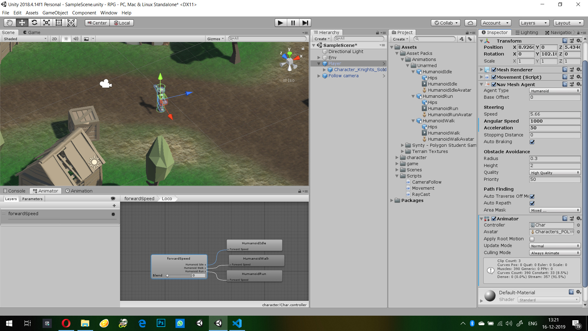 Match Animation To Movement Lecture - Talk - GameDev.tv