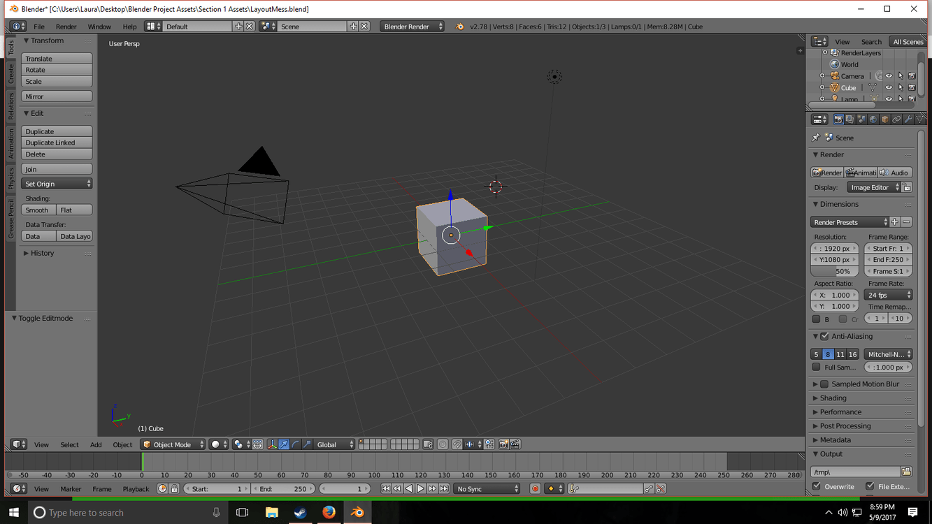 Be the first to post for 'Blender Layout Overview'! - Talk - GameDev.tv