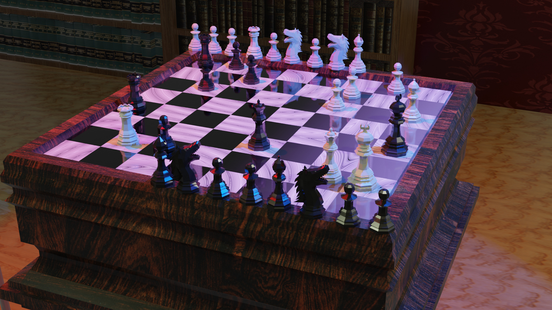 Low Chess Scene - Show - GameDev.tv