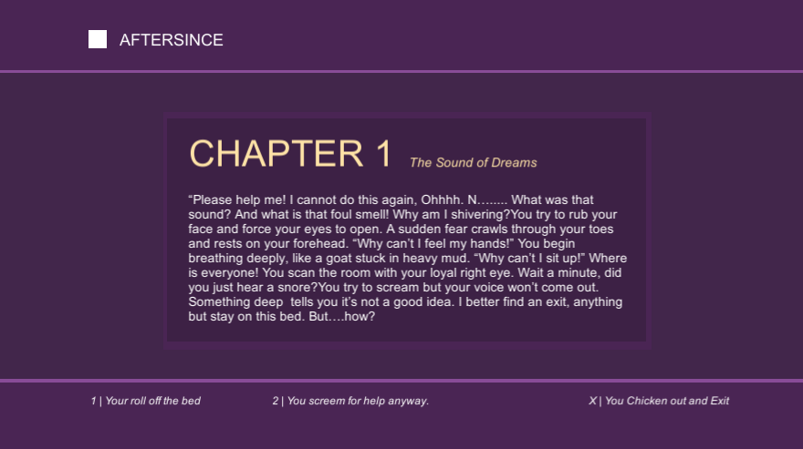 Challenge - Text101: Aftersince UI Canvas & Text - Talk - GameDev.tv