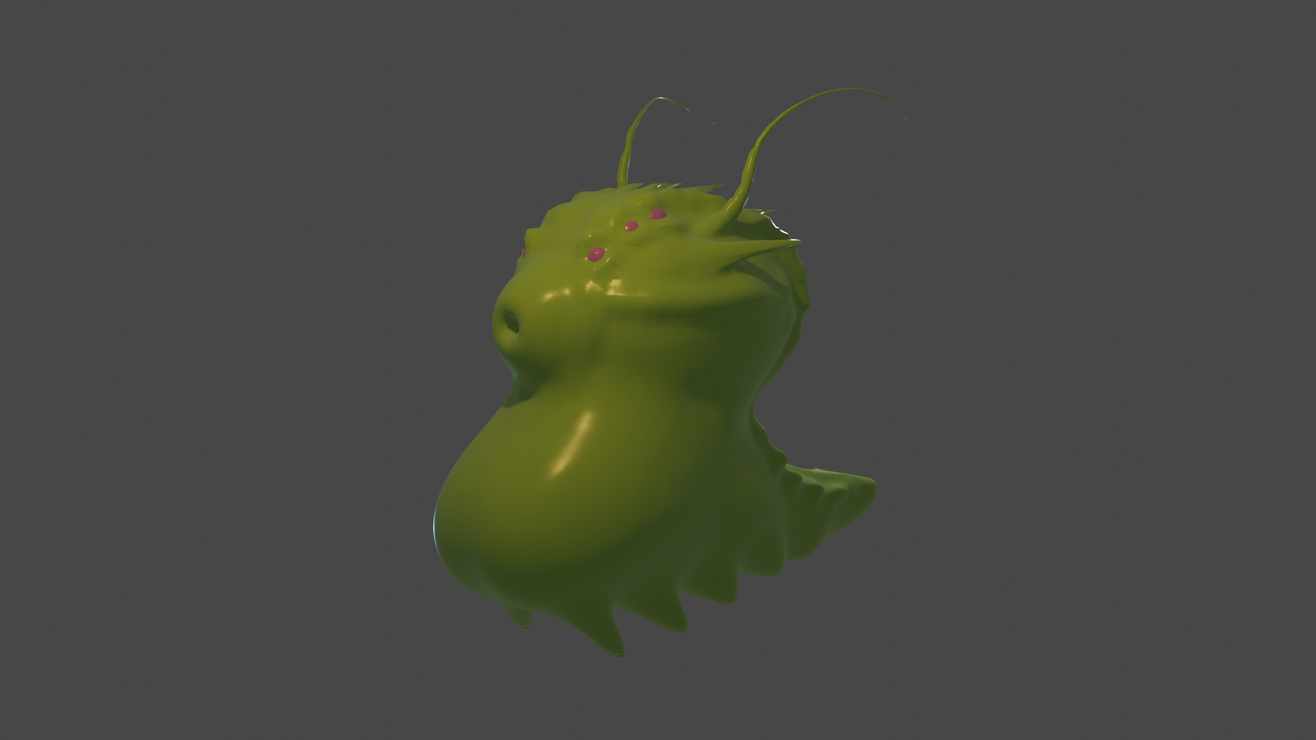 Slug Creature (1st Sculpt Ever) - Show - GameDev.tv