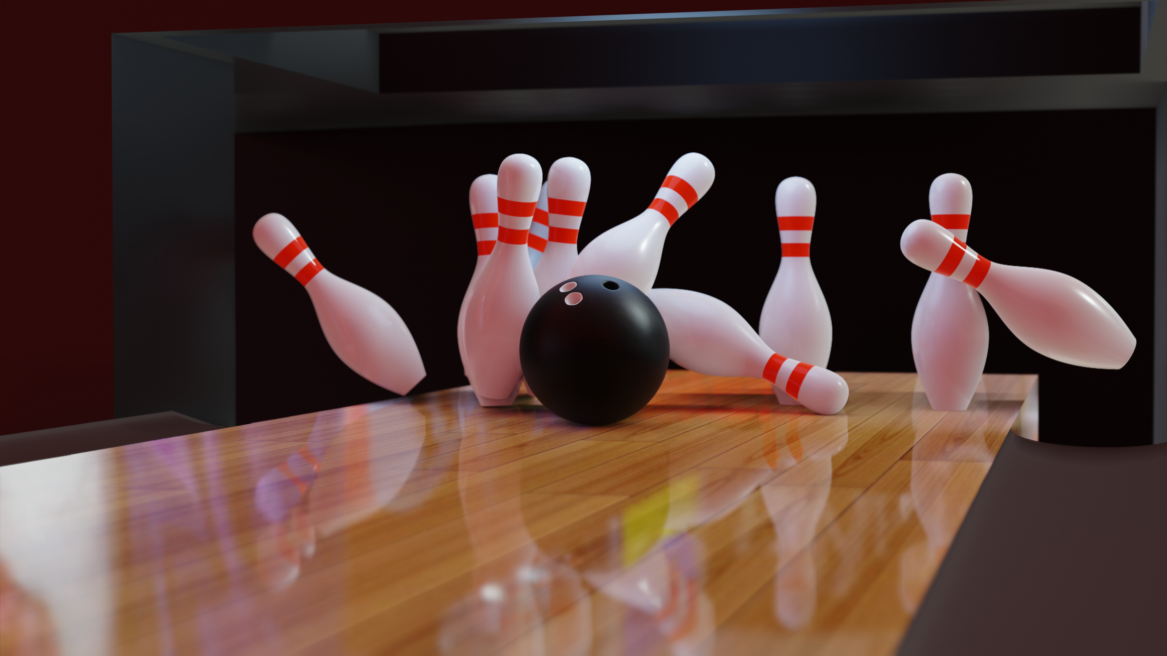 59 - Bowling Smash Render w/shadows - Show - GameDev.tv