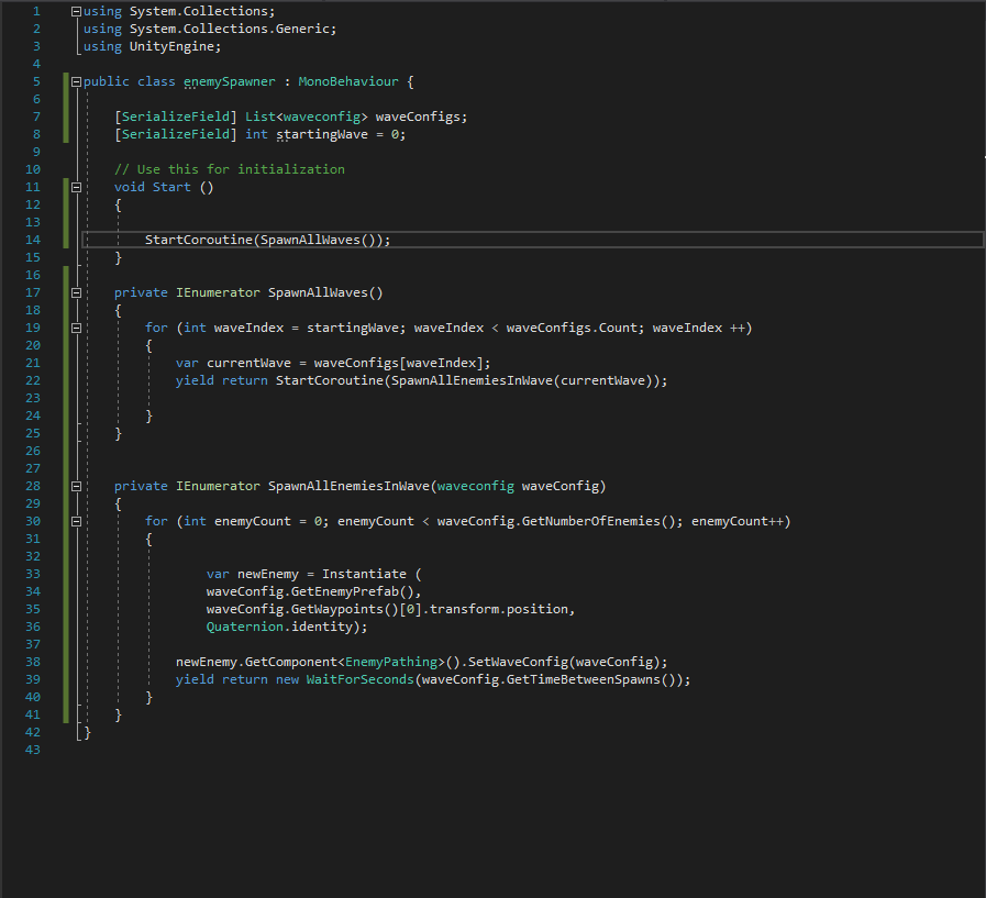 Enemies not moving - Ask - GameDev.tv