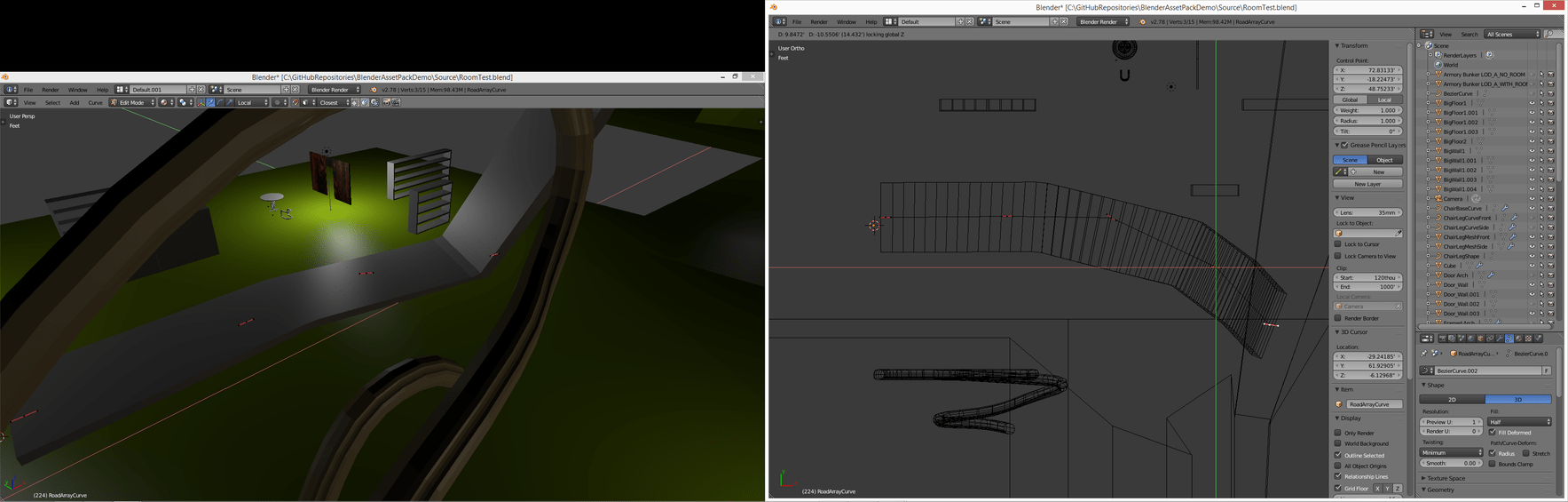 How to avoid corner distortion when applying curve to mesh? - Ask - GameDev.tv