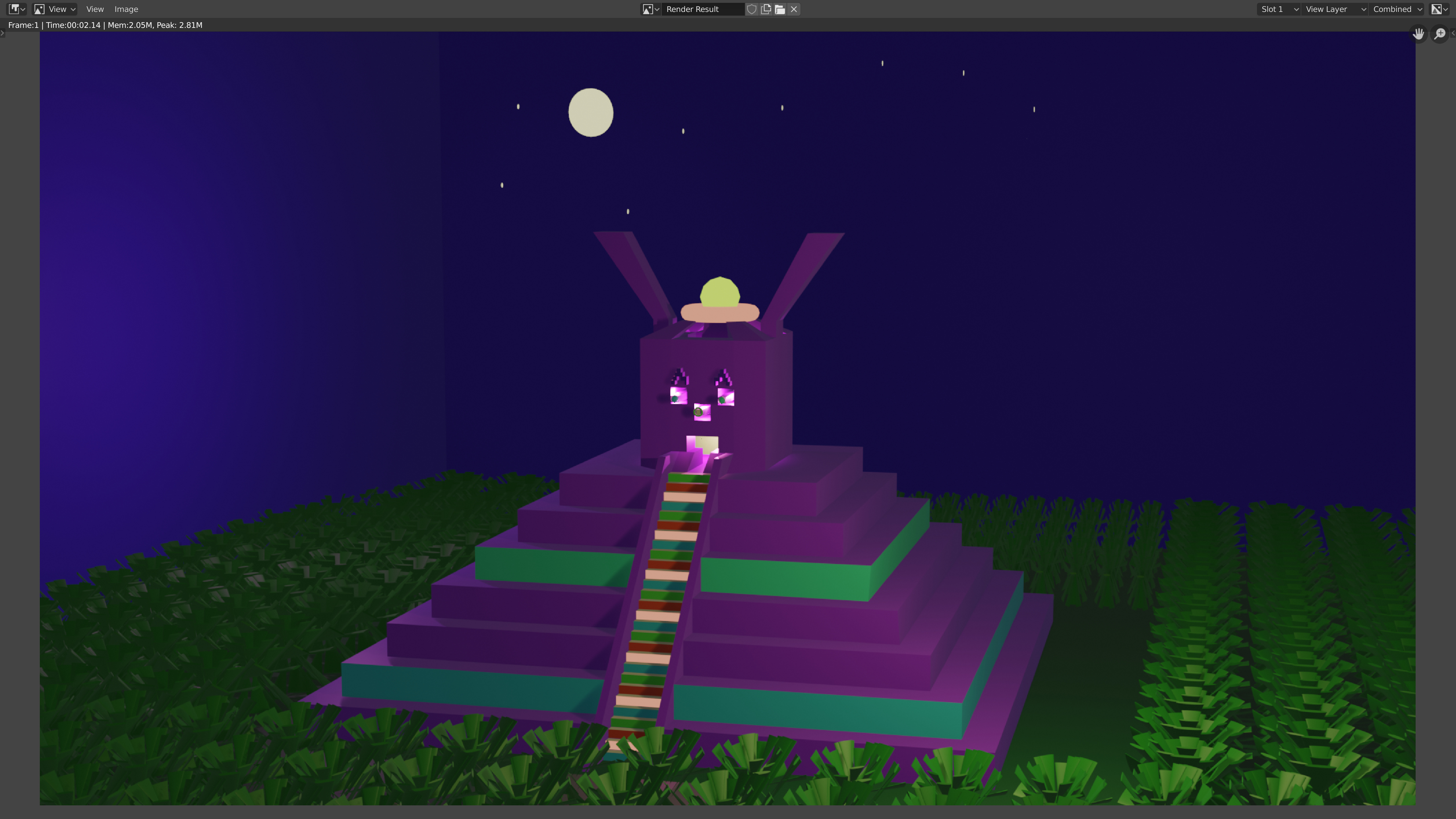 Finished Mayan rabbit temple pyramid - Show - GameDev.tv